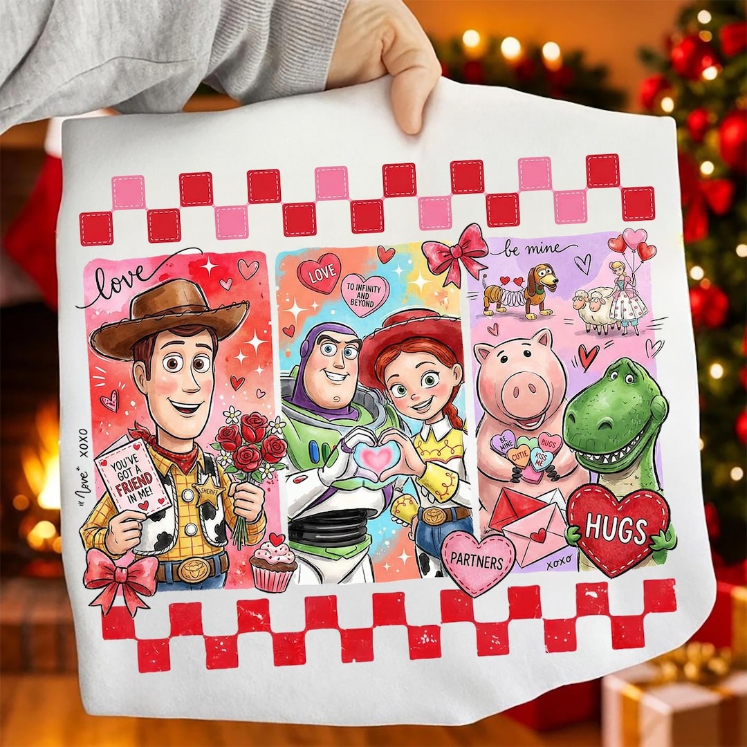 Toy Story San Valentín PNG, Disney Toy Story Amor Clipart, Personajes ...