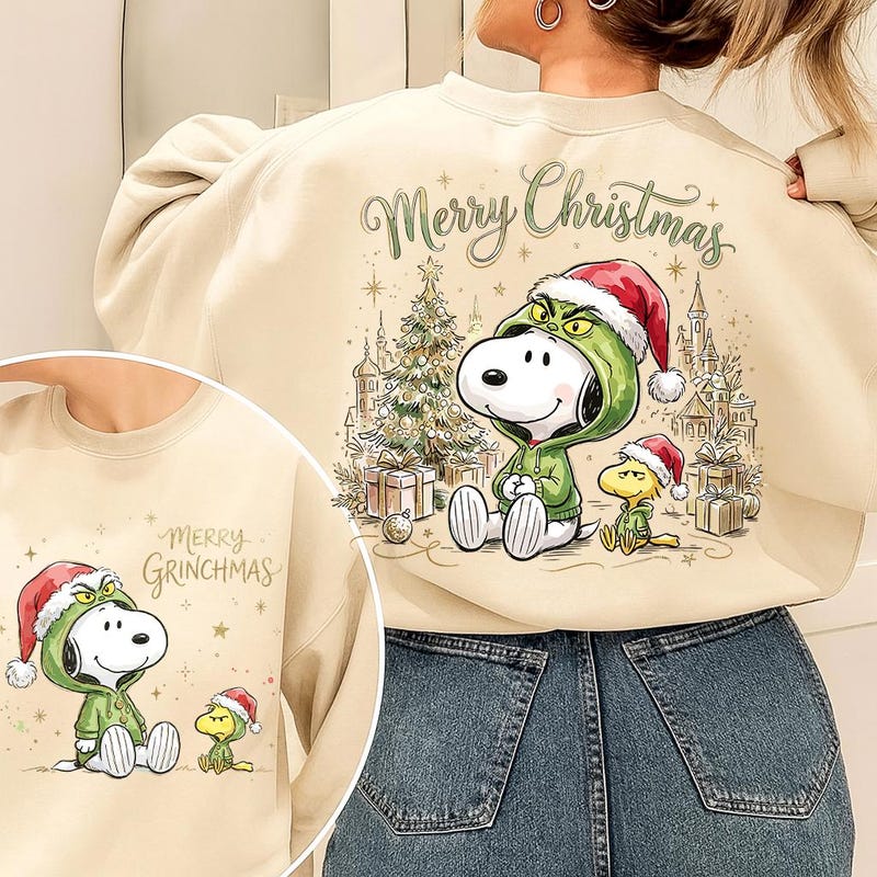Family Matching Svg Christmas Snoopy - Etsy