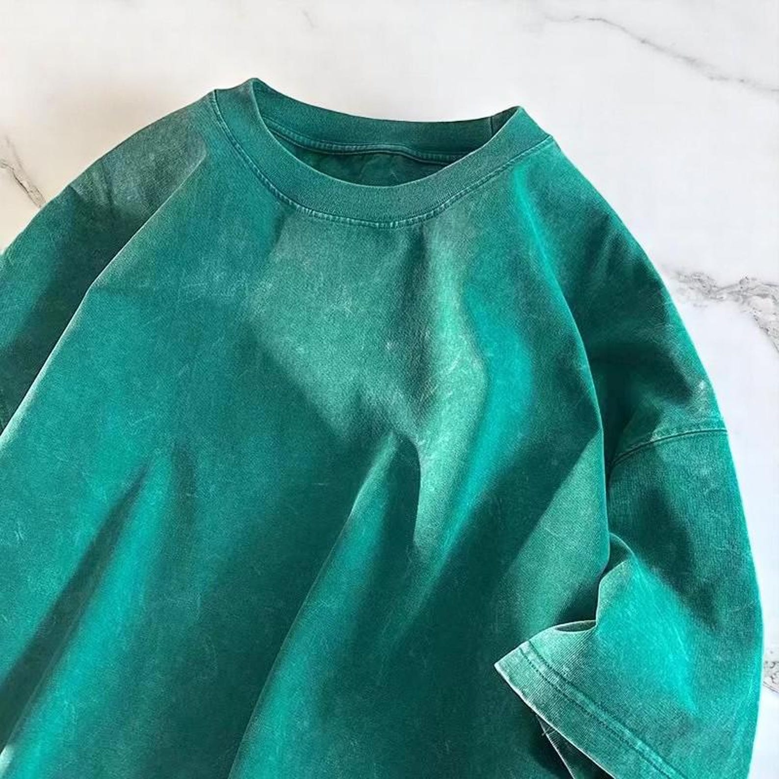 Premium Oversized Acid Washed Y2K T-shirt for Men – Vintage Loose Fit ...