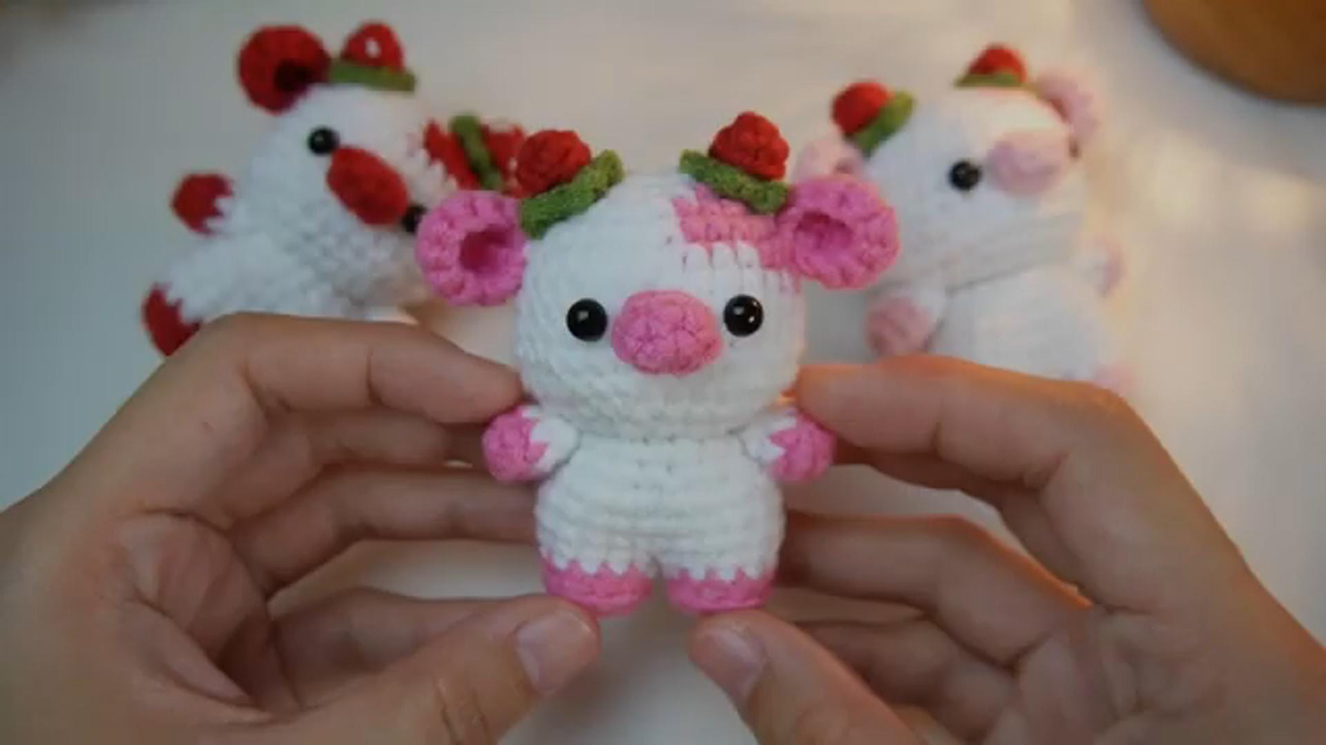 Amigurumi Crochet Pattern PDF – Mochi Cow – Cute Kawaii Cow Plushie ...