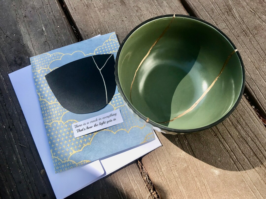 Kintsugi Gift Set NEW Olive Green Color - Etsy