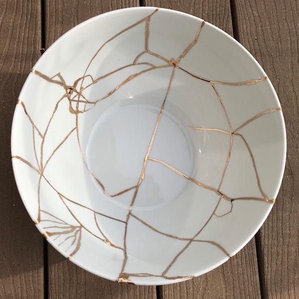 Kintsugi Decorative Bowl - Etsy