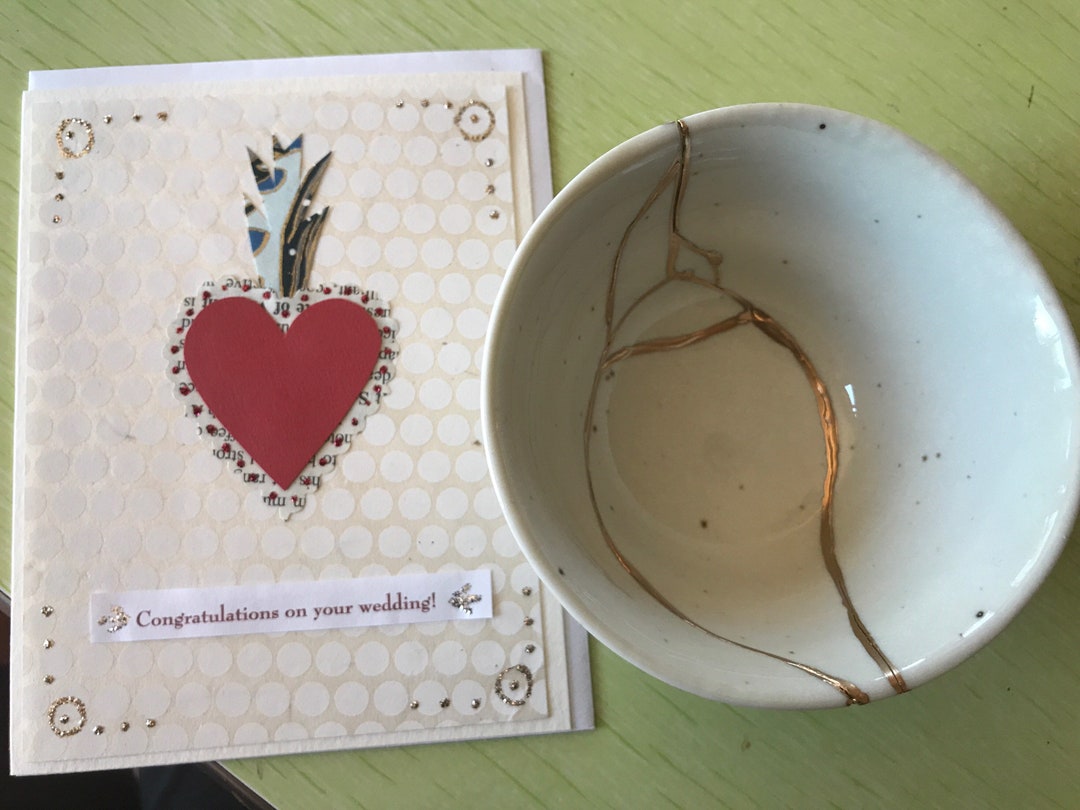 Kintsugi Wedding Gift Set - Etsy