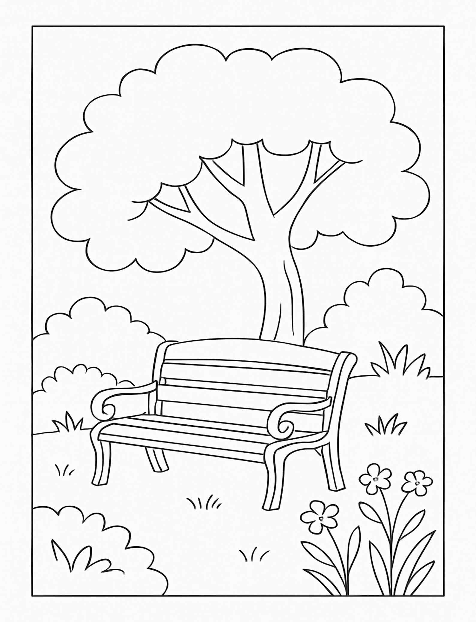 A Moment of Calm – Printable Coloring Book for Adults & Seniors (22 ...