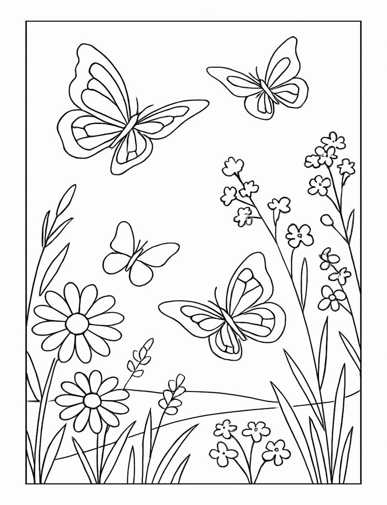 A Moment of Calm – Printable Coloring Book for Adults & Seniors (22 ...