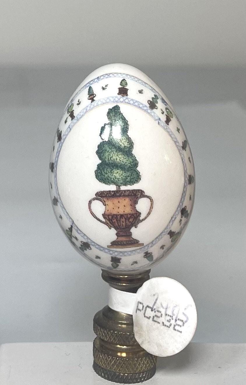 Finials Oval Beautiful Topiary Lamp Shade Finial New 3" - Etsy