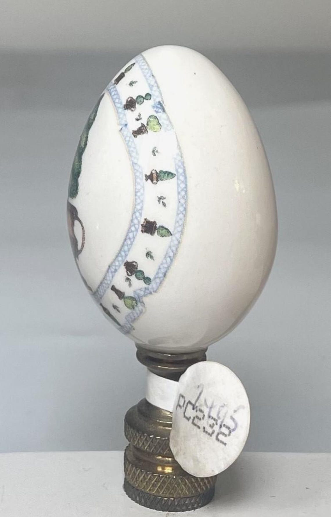 Finials Oval Beautiful Topiary Lamp Shade Finial New 3" - Etsy