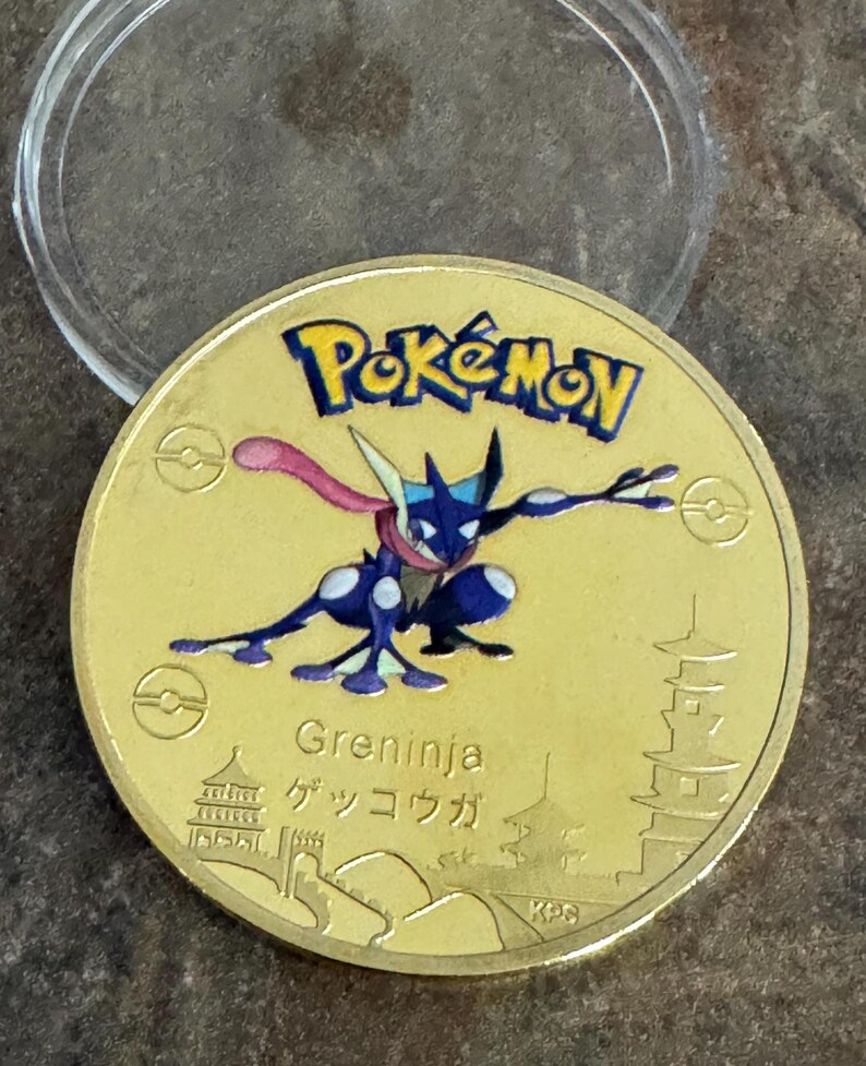 Exclusive Greninja Pokemon Coin - Rare, One of a Kind Collectible (in ...