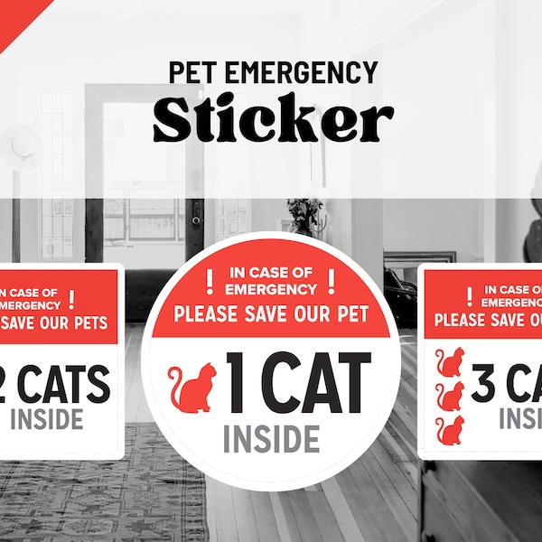 Pet Inside Sticker - Etsy