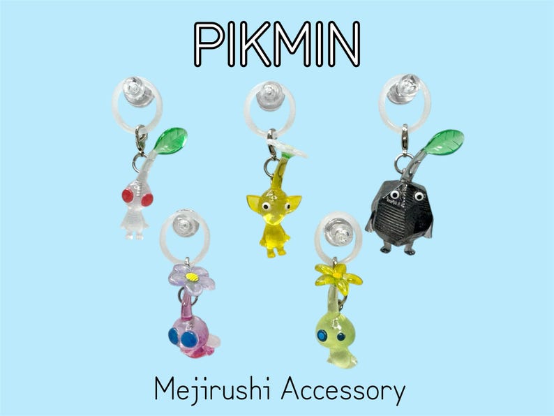PIKMIN Mejirushi Accessory めじるしアクセサリー Gashapon Gachapon Charm Y2k - Etsy