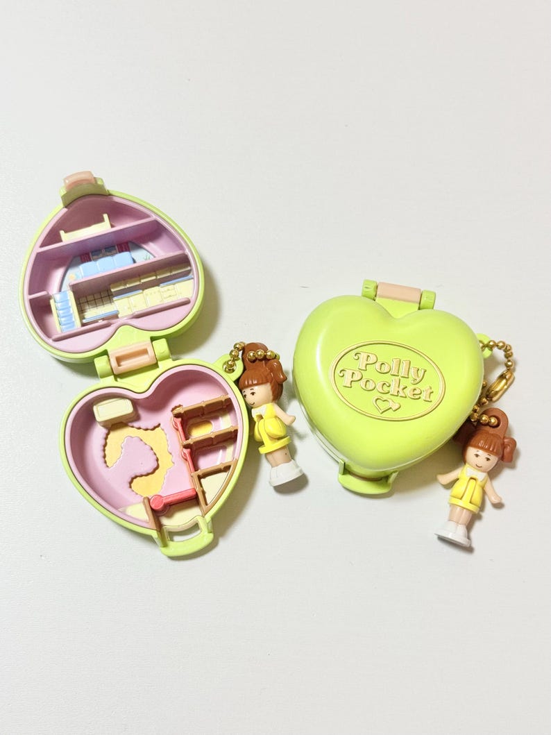 Polly Pocket 2 Miniature Keychain 80s 90s Y2K Gachapon Polly Pocket - Etsy