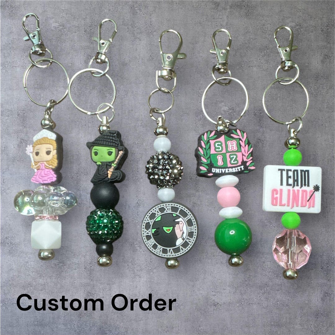 Custom Wicked Keychains for Melissa N - Etsy