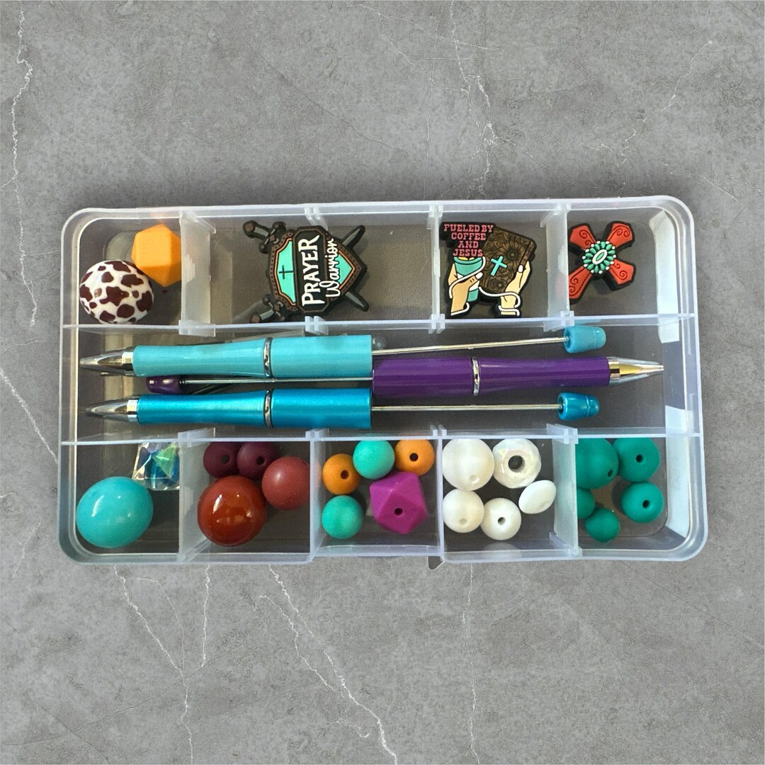 Faith-based DIY Beaded Pen Kit – Prayer Warrior | Fueled by Coffee ...