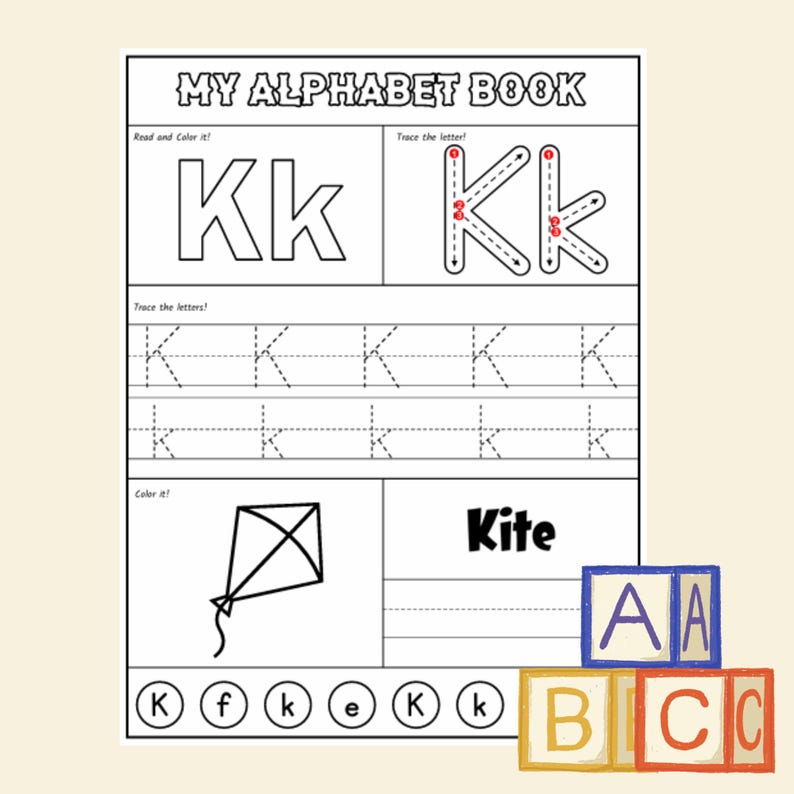 ABC Adventures: Fun Alphabet Worksheets for Kids | Preschool Learning ...