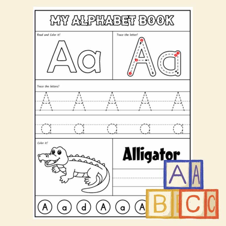 ABC Adventures: Fun Alphabet Worksheets for Kids | Preschool Learning ...