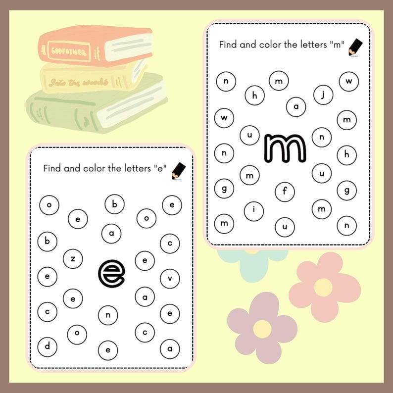 Find and Color Alphabet Worksheet | Fun Printable Activity for Kids ...
