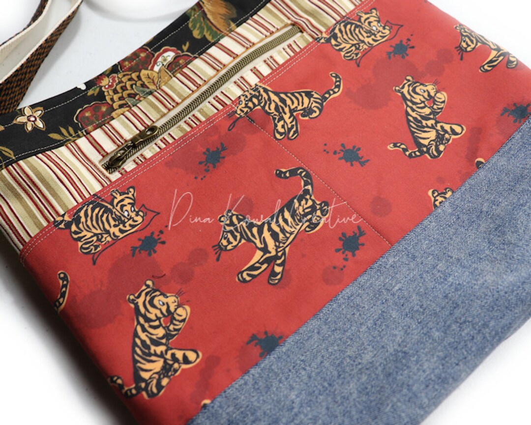 Upcycled Classic Tigger Crossbody Purse or Shoulder Bag - Etsy