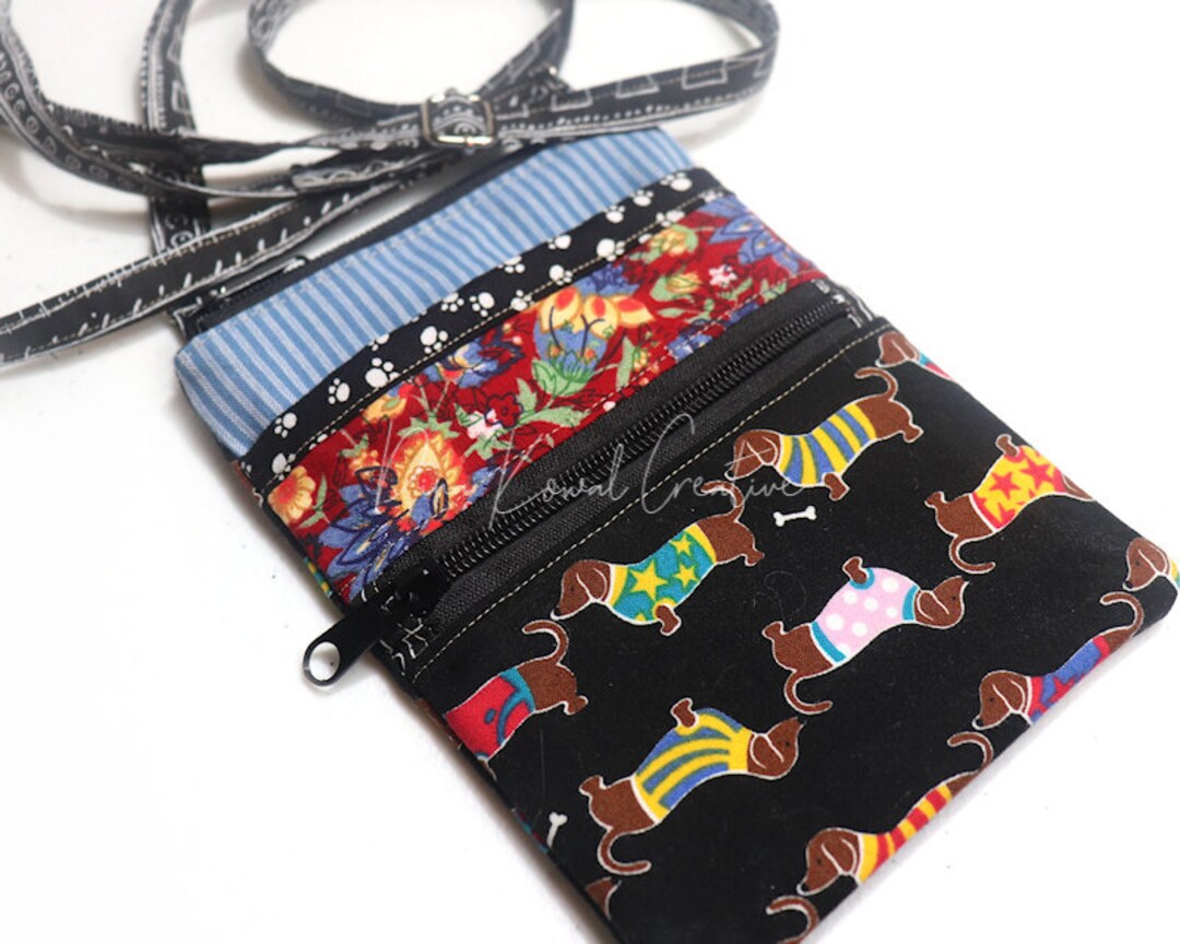 Upcycled Cell Phone Crossbody Purse or Shoulder Bag - Etsy