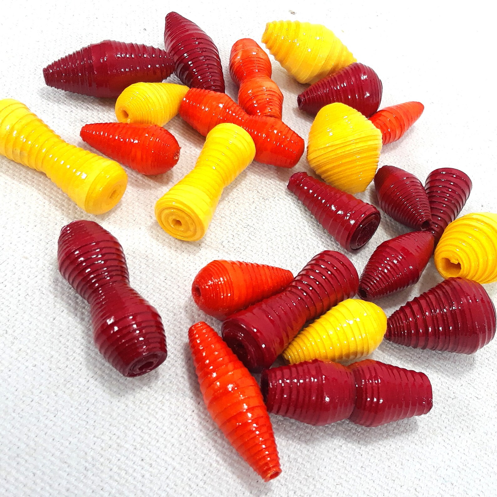 Paper Bead Cut File Template Svg Fcm Pdf Corset Triangle | Etsy UK