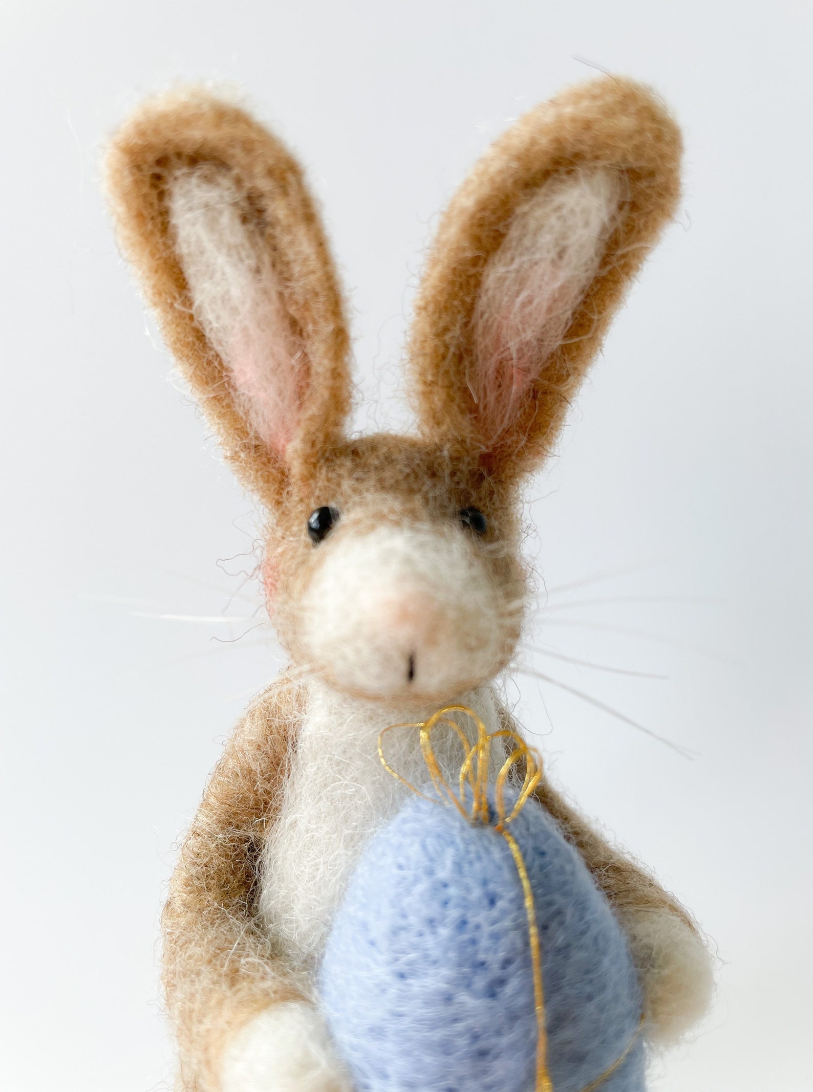 Mini Rabbit Figurine Felt Rabbit Ornament Custom Felt Pet | Etsy