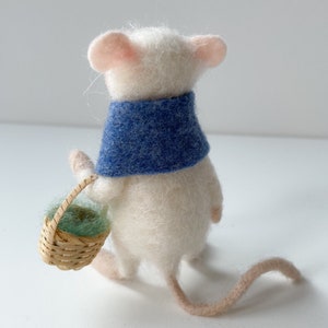 Handmade Needle Felted Mice , Whimsical Gifts , Adorable Decor and ...