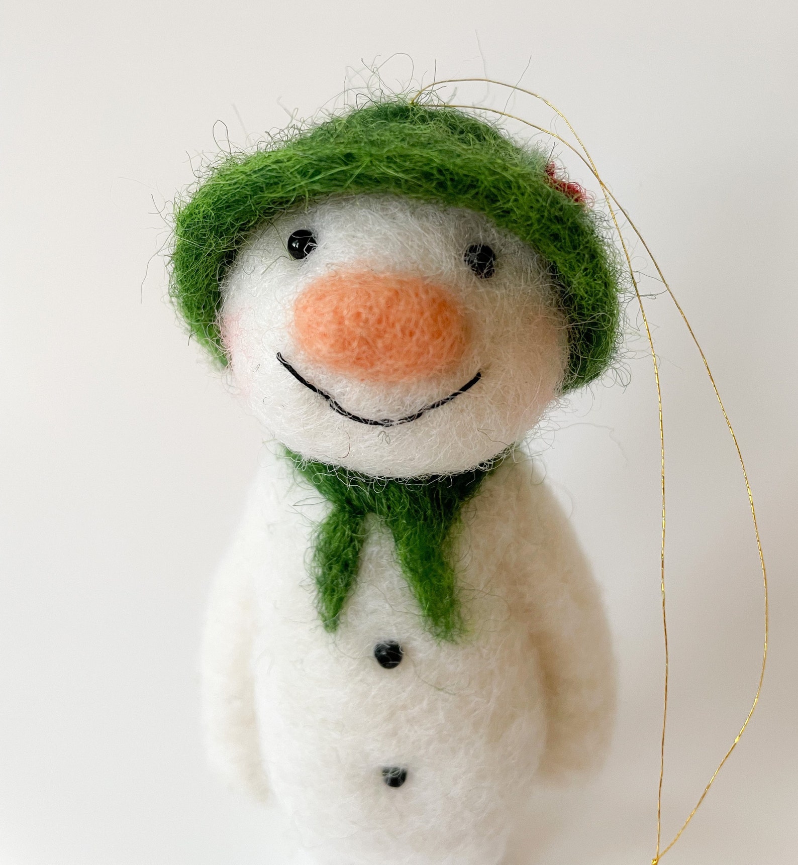 The Snowman Christmas Ornament Winter Decoration Christmas - Etsy UK
