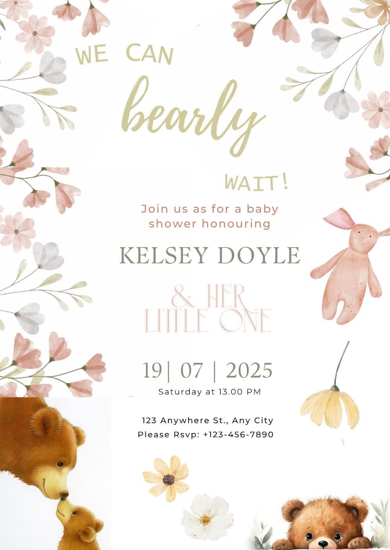 Baby Shower Invitation - Etsy