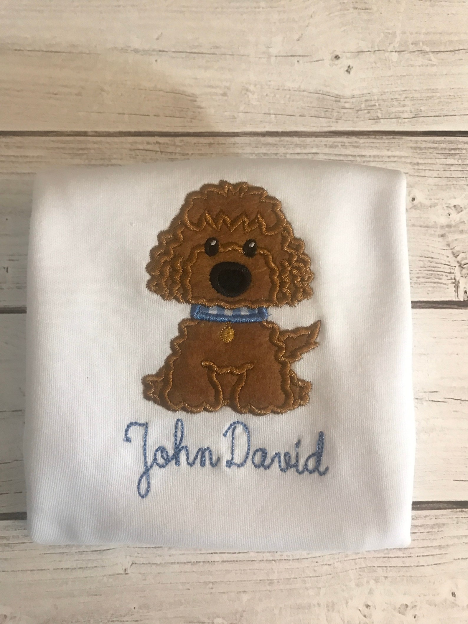 Labradoodle Puppy Baby Boy Layette Gown Coming Home Outfit | Etsy