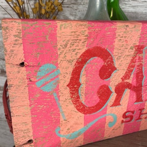 Old Fashioned Candy Shop Sign, Valentines Day Sign, Holiday Wall ...