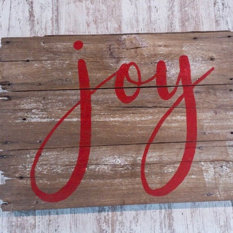 Large Outdoor Joy Signs - Etsy