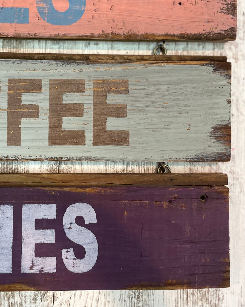 Vegetable Farmhouse Sign / Fruit Stand Sign / Rustic Hand Made Wooden ...