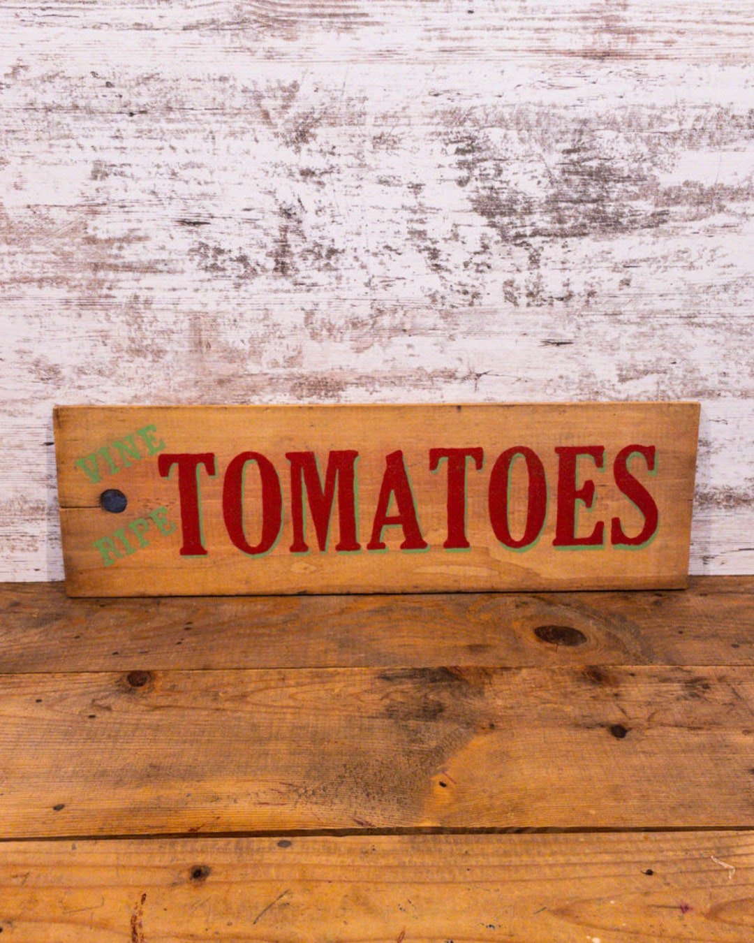 Tomatoes Sign, Large Farmhouse Kitchen Sign, Old Barn Wood, Rustic ...