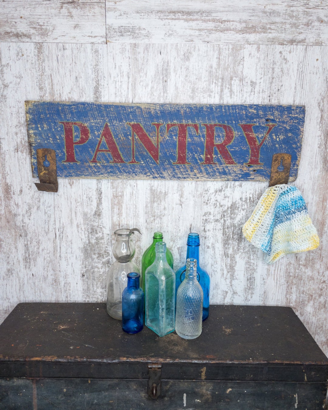 Handcrafted Rustic Pantry Sign, Farmhouse Kitchen Decor - Etsy