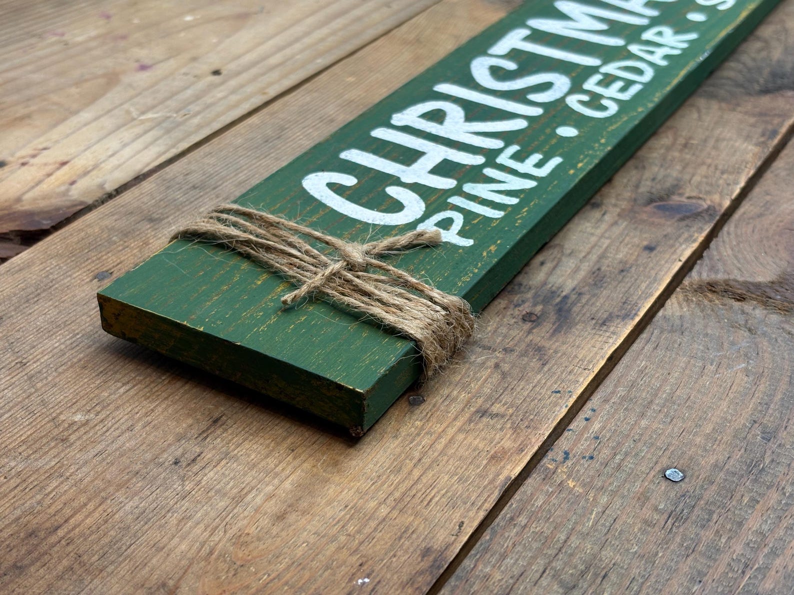 Christmas Tree Sign, Christmas Rustic Sign, Holiday Home Decor, Merry ...