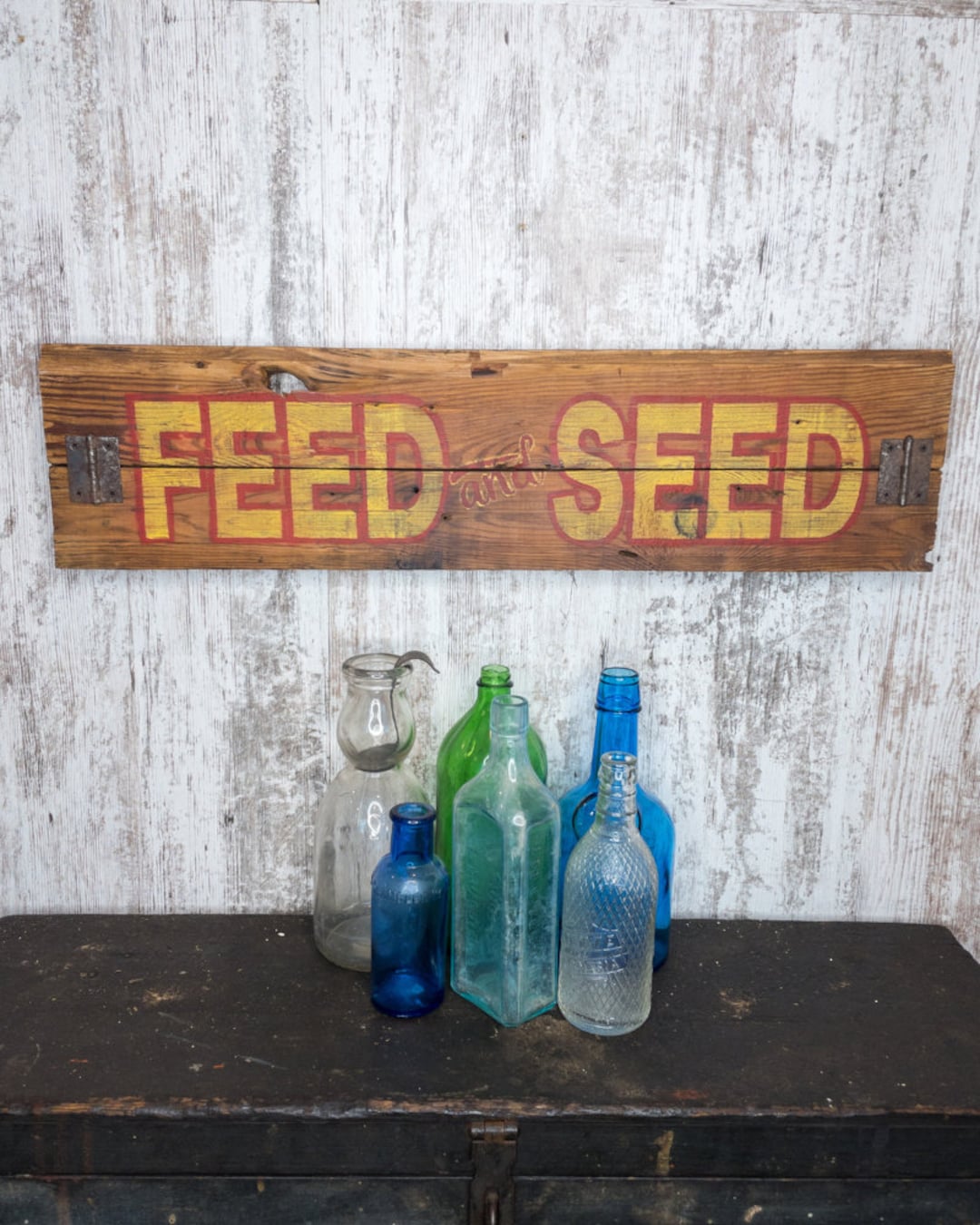 Feed and Seed Sign, Dry Goods Sign, Farmers Market Sign, Produce Stand ...
