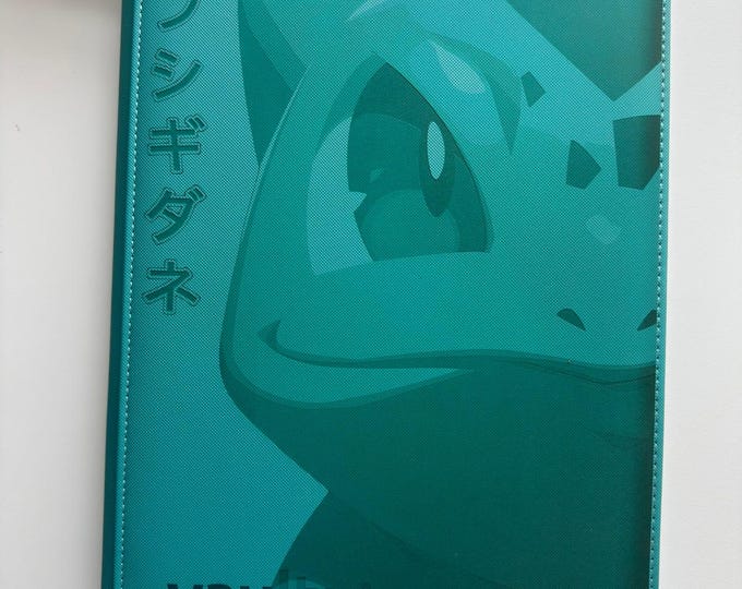 Pokemon Custom Bulbasaur Vault X Binder (9 Pocket, 360 Side-loading ...