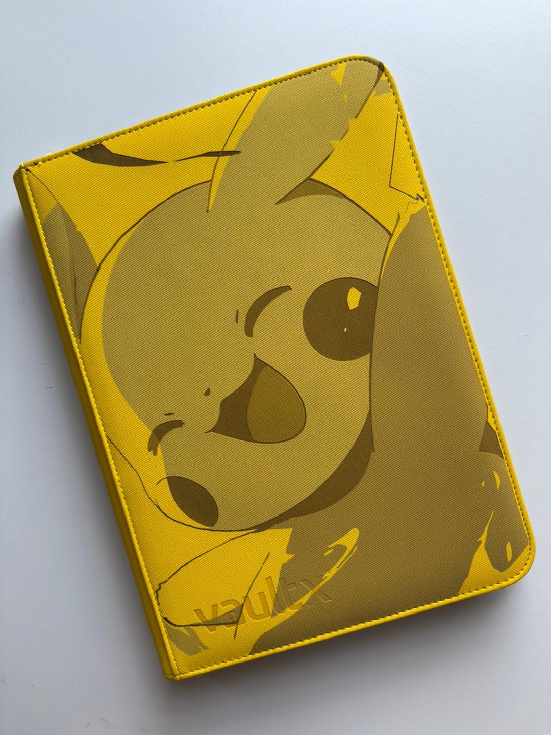 Pokemon Custom Pikachu Vault X Binder (9 Pocket, 360 Side-loading Slots ...