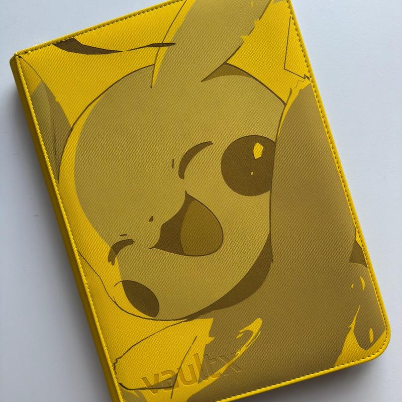 Pikachu Binder Custom - Etsy UK