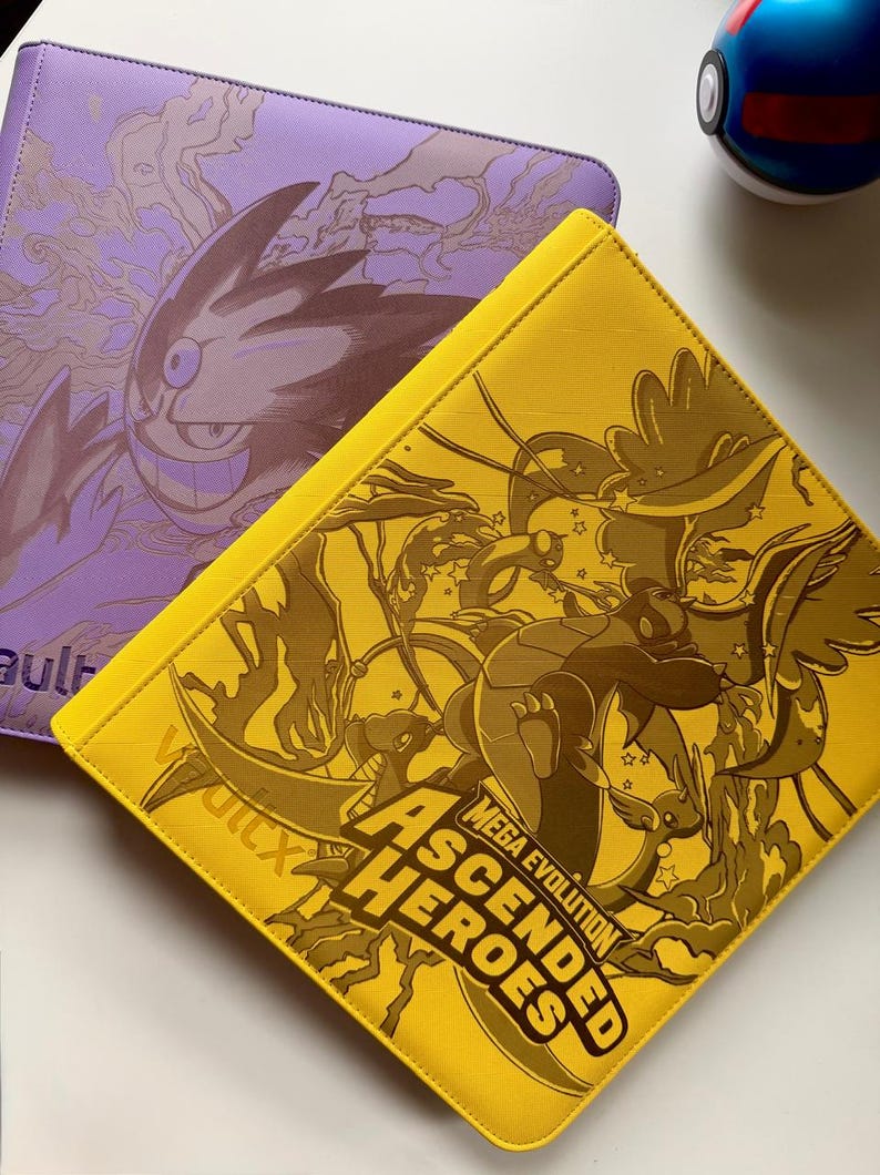 Pokemon Ascended Heroes - Vaultx Zip Binder (12 Pocket) - Etsy