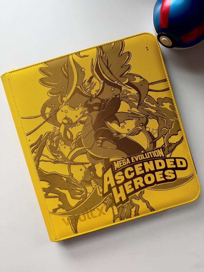 Pokemon Ascended Heroes - Vaultx Zip Binder (12 Pocket) - Etsy
