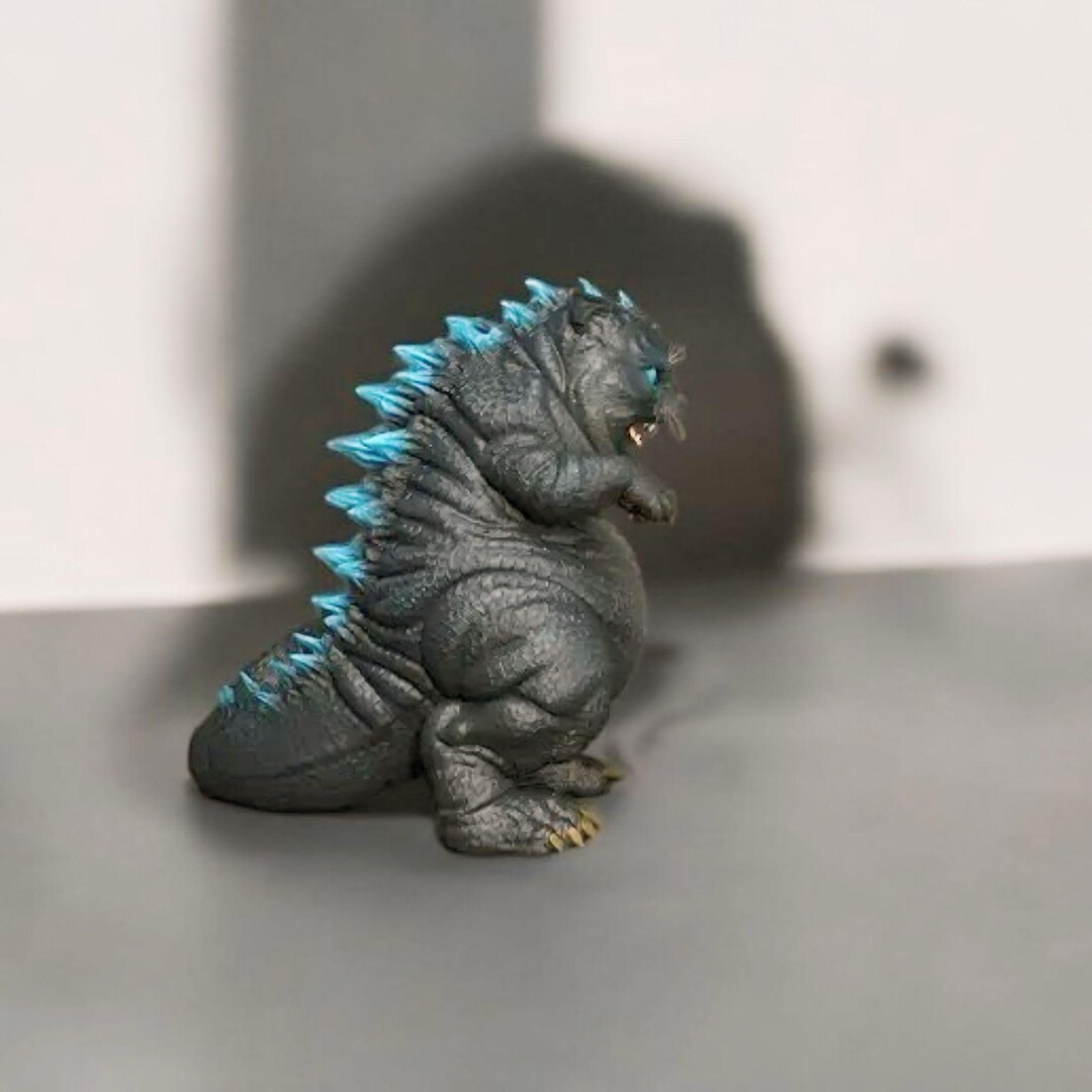 Catzilla - 3D Printed - Toys - Figure - Etsy