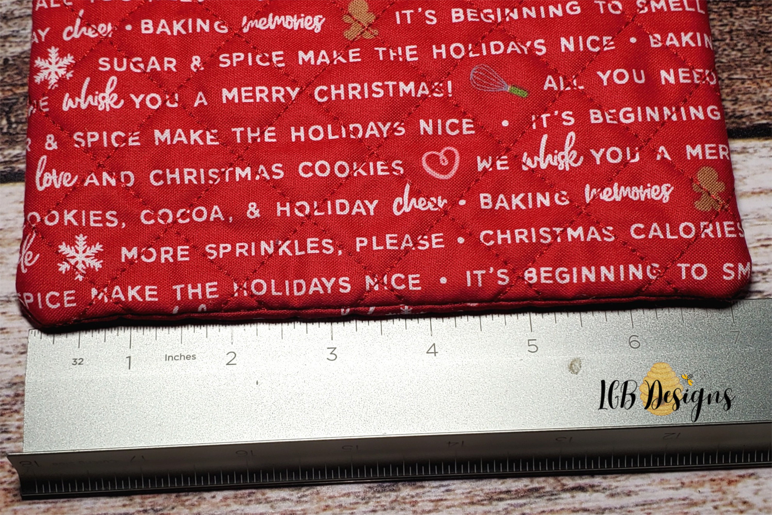 ITH Potholder in the Hoop Machine Embroidery Crosshatch - Etsy