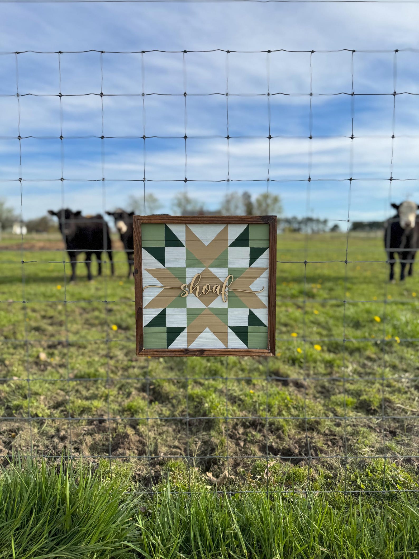 Barn Quilt - the Country Crossroads Square - Etsy
