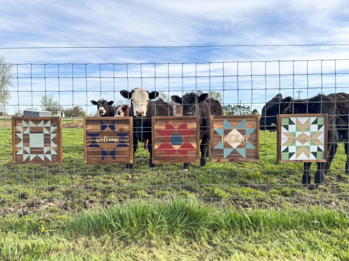 Barn Quilt - the Country Crossroads Square - Etsy