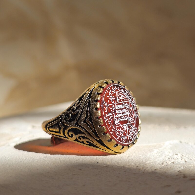 Seal of Solomon Ring - Etsy