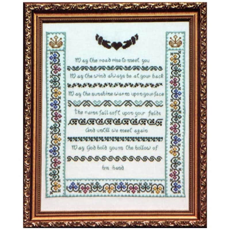 Irish Cross Stitch Pattern - Etsy