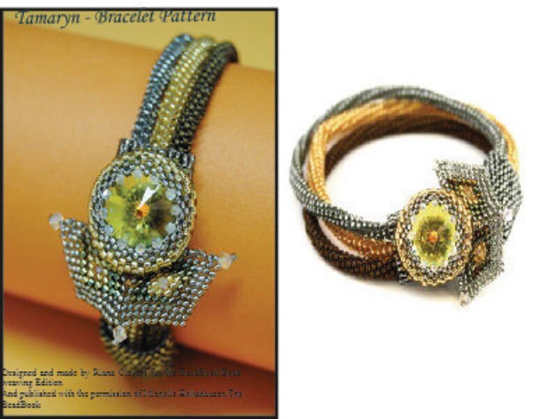 Bead Patterns: Peyote Stitch Tutorial; Tamaryn - Peyote Stitch Bracelet - Etsy