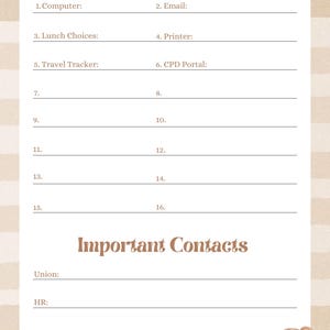 Digital Teacher Planner 2025-2026 | Editable & Printable | Teddy Bear ...