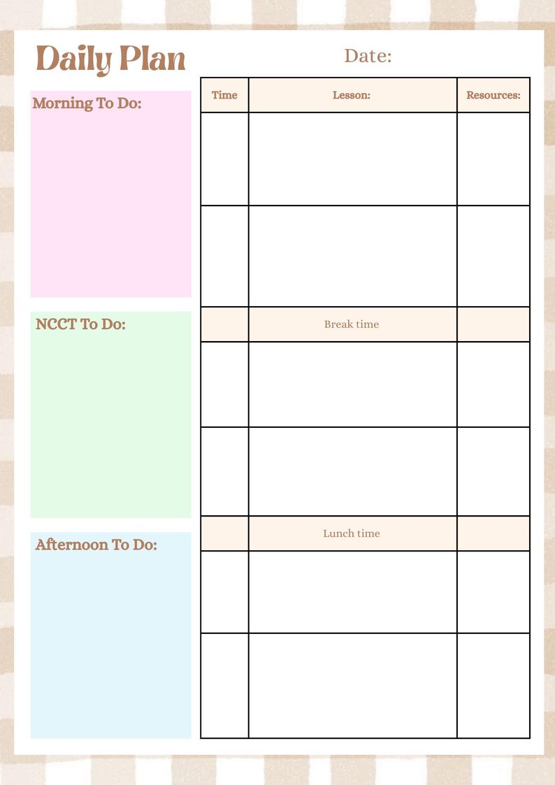 Digital Teacher Planner 2025-2026 | Editable & Printable | Teddy Bear ...
