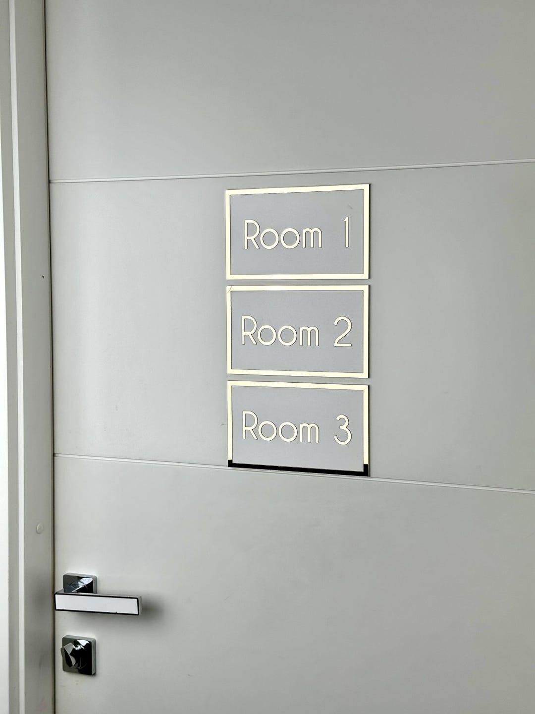 Personalized Acrylic Door Signs, Room Number Sign, Office Door Sign ...